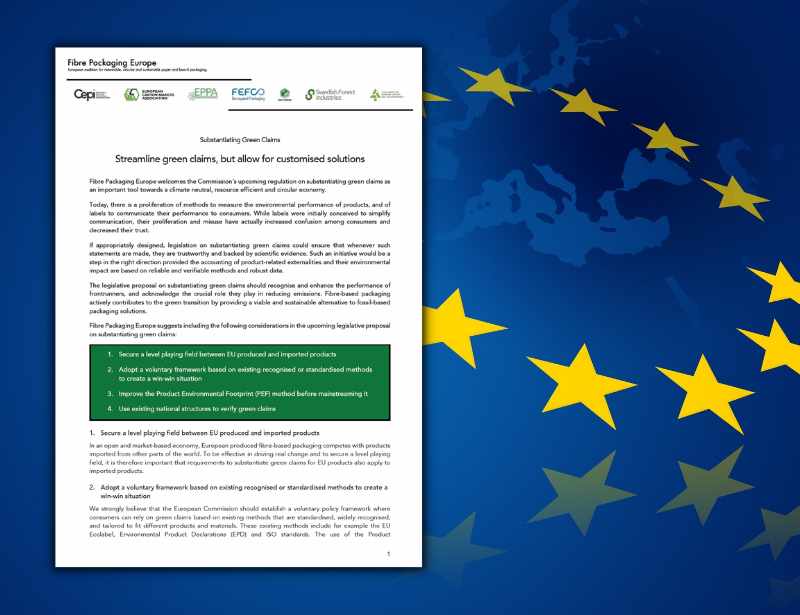 Streamline green claims, but allow for customised solutions - Pro Carton