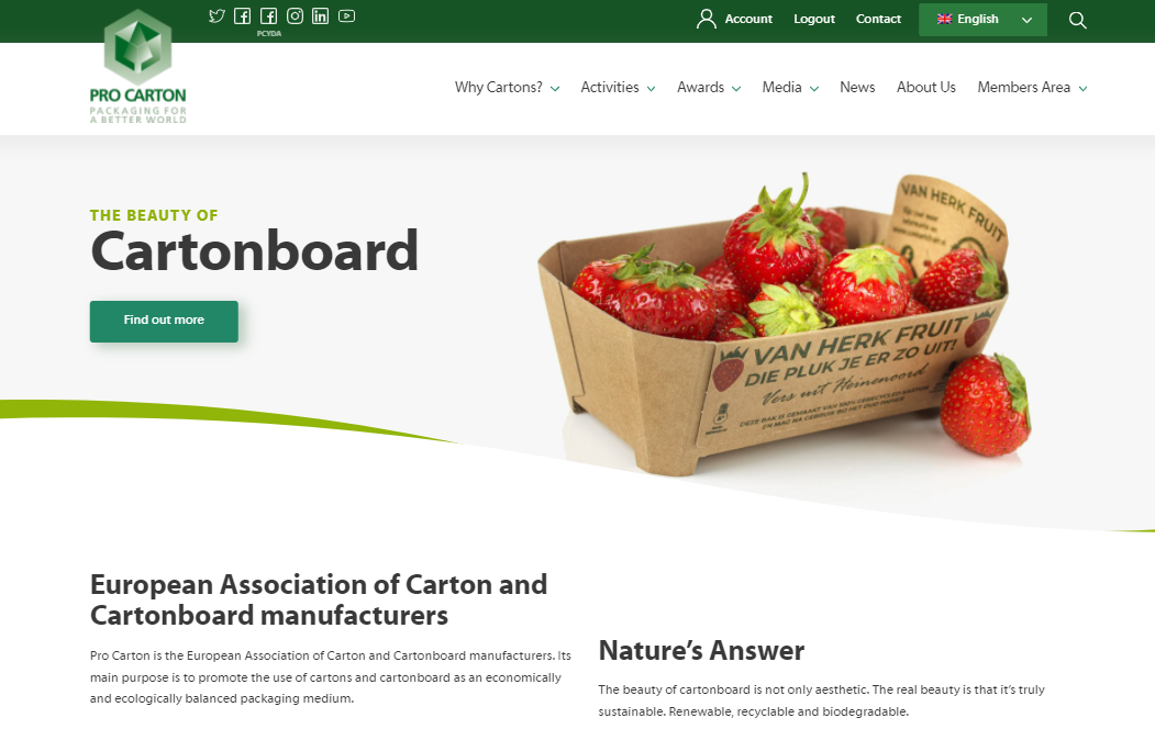 Pro Carton relaunches website for ‘exciting new era’ of sustainable ...
